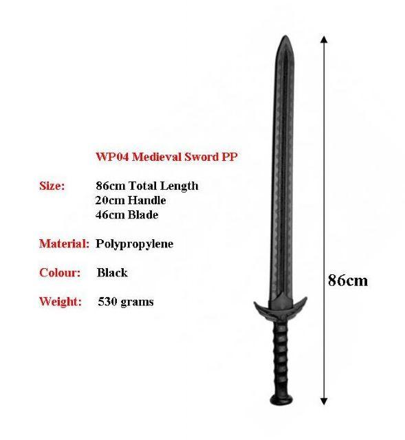 medieval sword length
